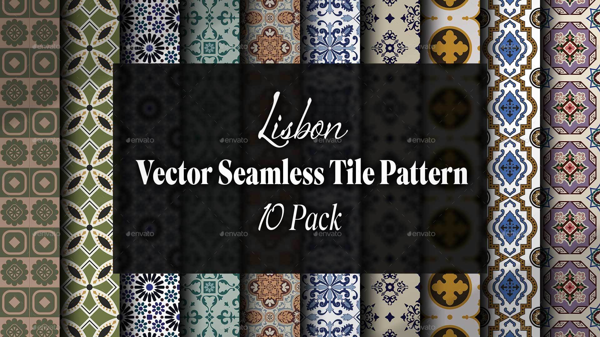 Lisbon Seamless Tile Pattern, Graphics | GraphicRiver