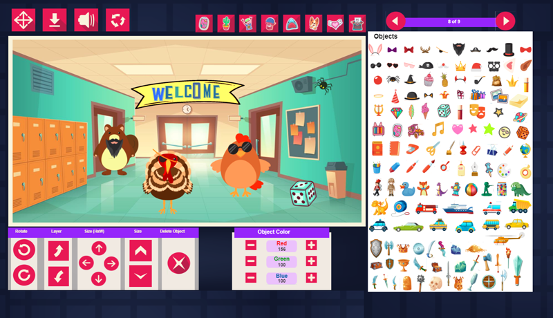 ImagineBOX - Drawing and Kid game - HTML5 - Construct 3 - C3 by N2k_studio