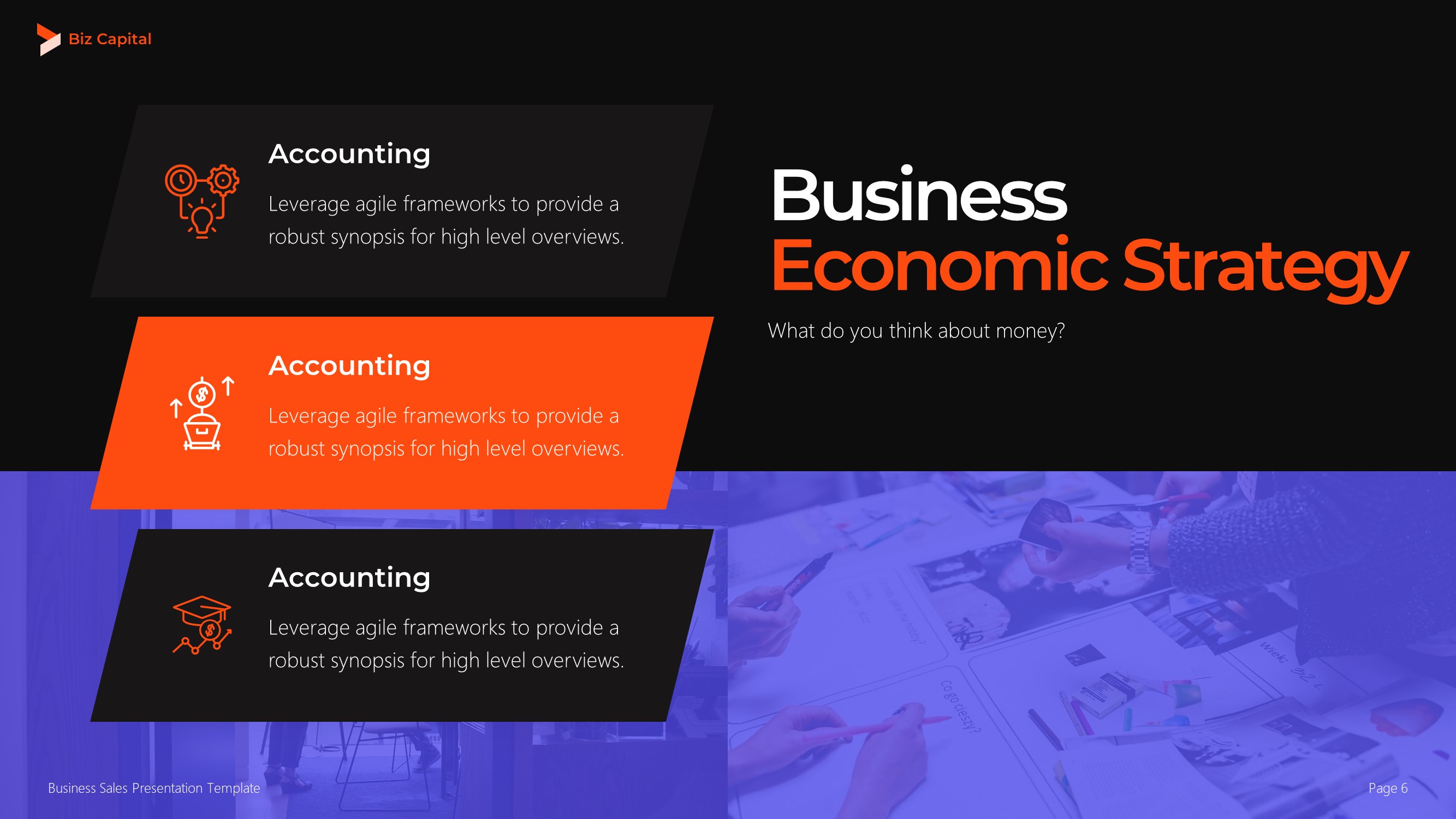 Biz Capital Business Sales Presentation PowerPoint Template ...