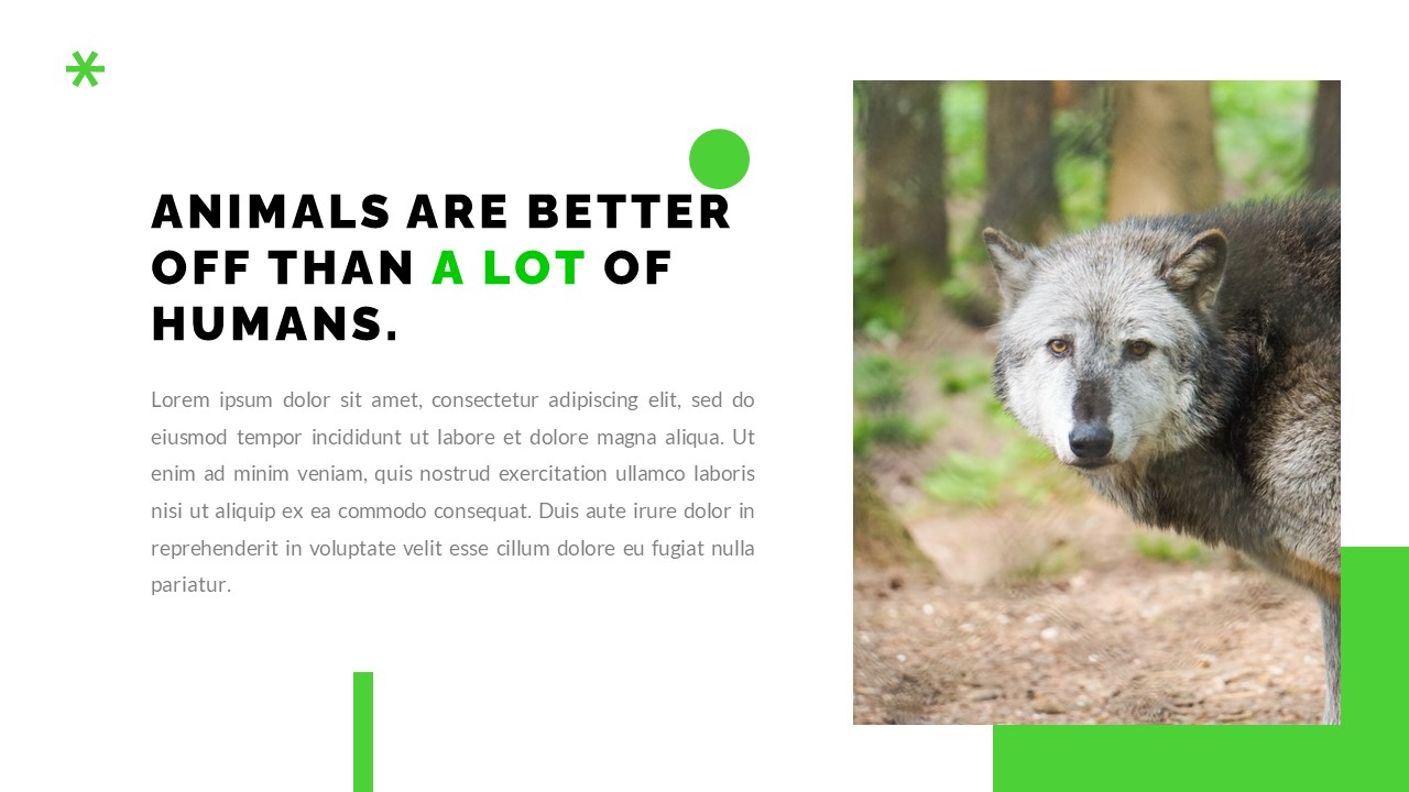 Animais - Animal Rescue and Crowdfunding Powerpoint Template ...