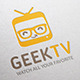 Geek TV Logo, Logo Templates | GraphicRiver