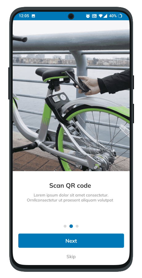 Bicycle Rental App Template in React Native | CityRider | Multi ...
