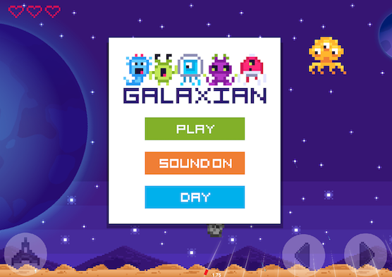 Galaxian - HTML5 Game,Construct 3 by EyeQStudio | CodeCanyon