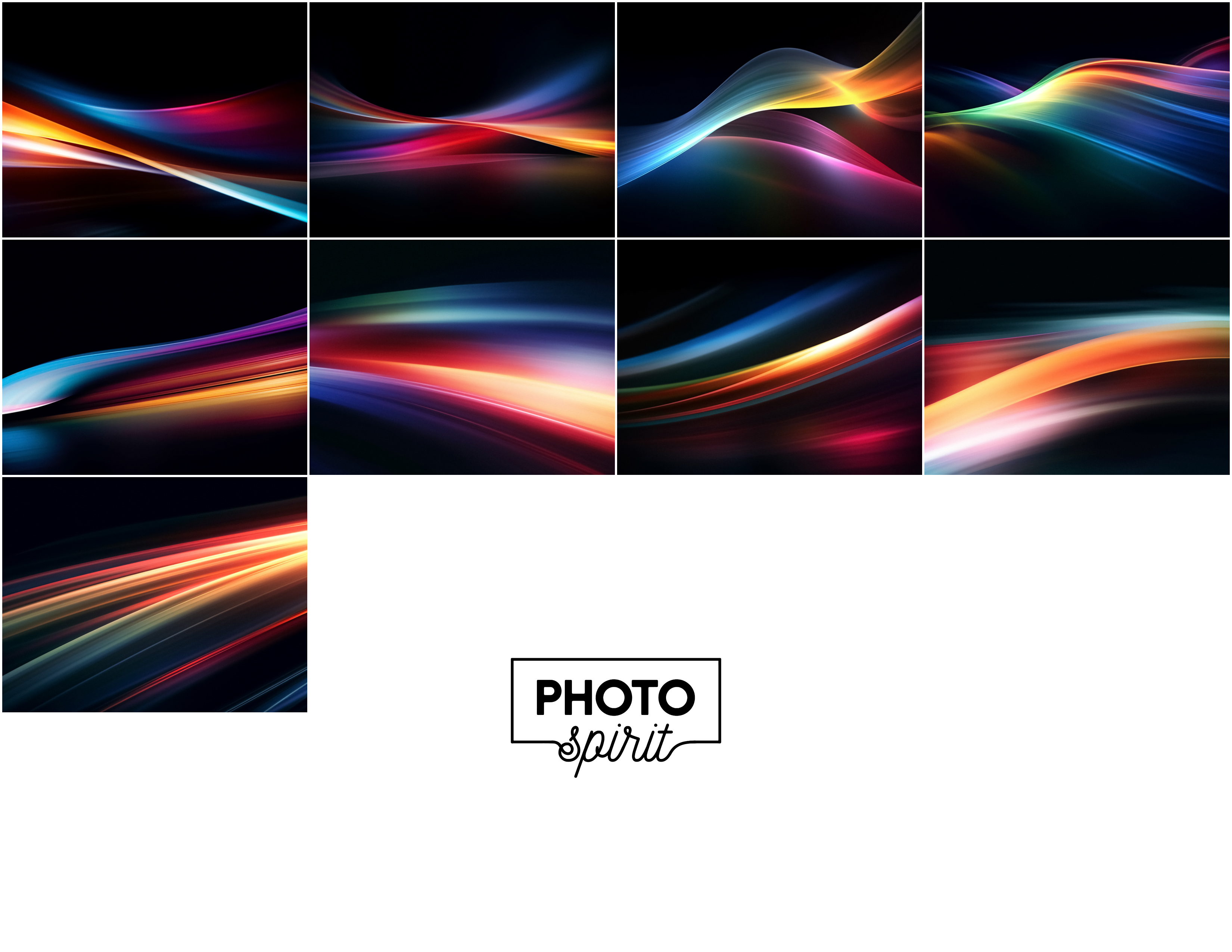 25 Color Dynamic Lights Effect Photo Overlays, Add-ons | GraphicRiver