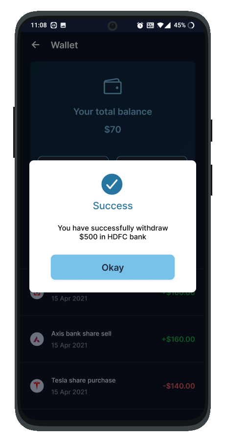Stock And Mutual Fund Investment App Template In React Native Multi Language By Camelcasetechnology
