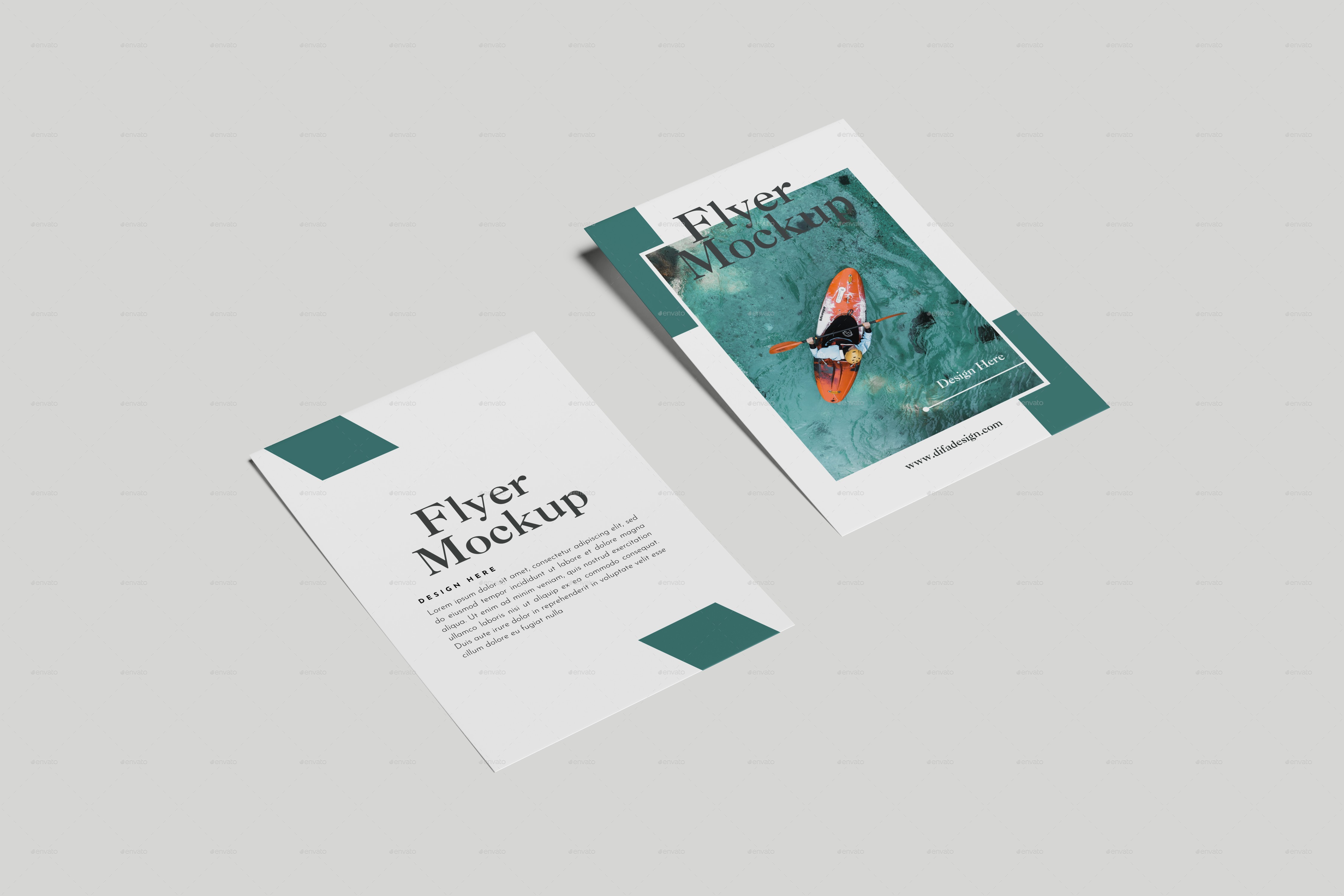 Flyer Mockup, Graphics | GraphicRiver