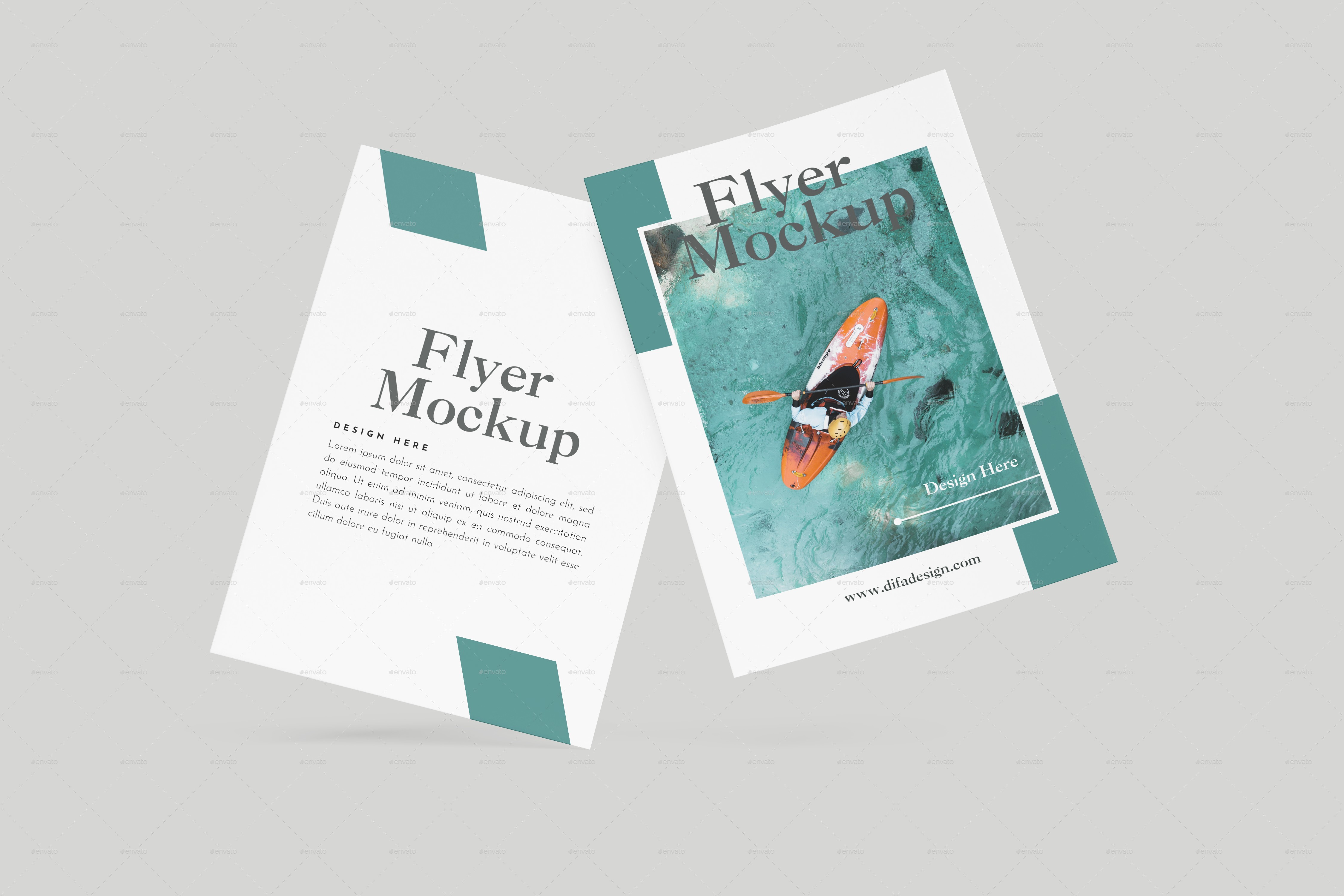 Flyer Mockup, Graphics | GraphicRiver