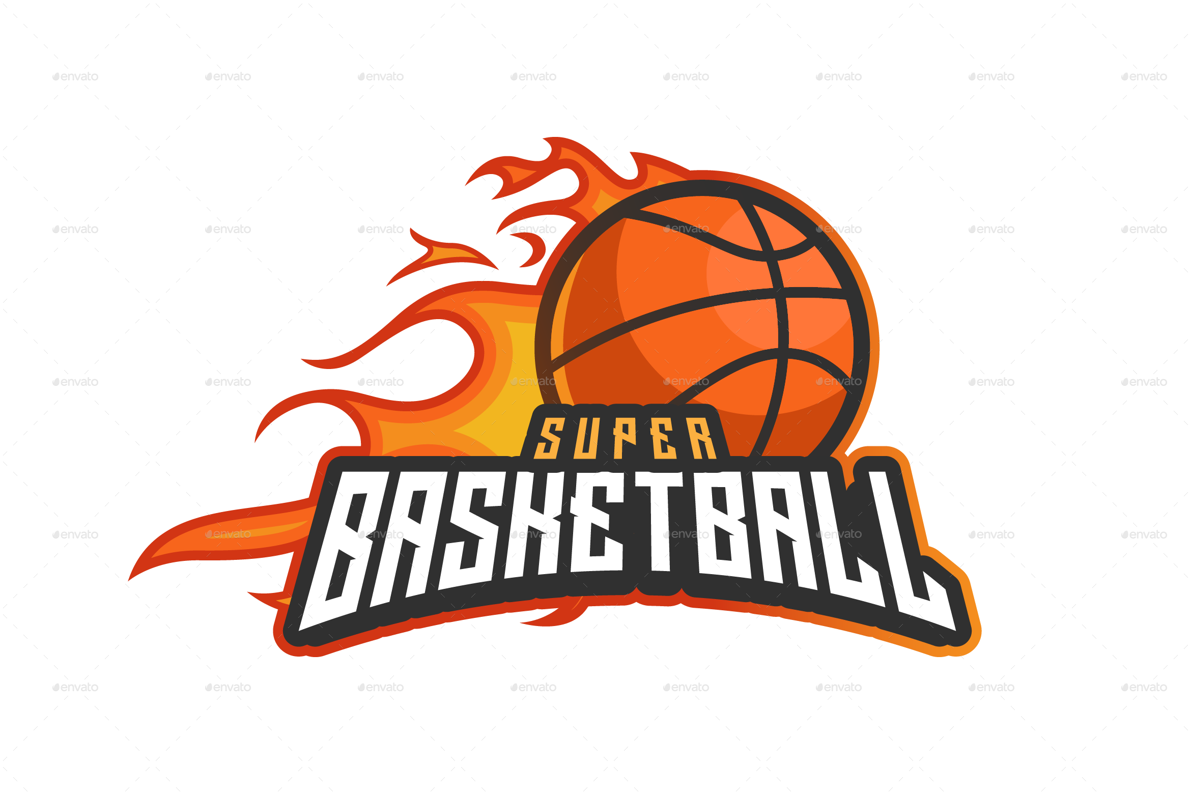 SUPER BASKETBALL, Logo Templates | GraphicRiver