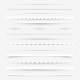 Horizontal Dividers, Vectors | GraphicRiver