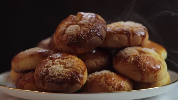 Delicious Cookies Rotating, Stock Footage | VideoHive