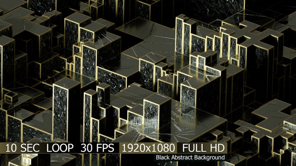 Black Abstract Background, Motion Graphics | VideoHive