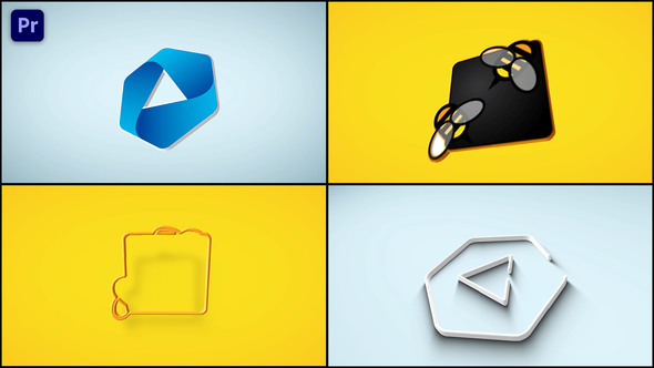 3D Rotating Logo Reveal V.2, Premiere Pro Templates | VideoHive