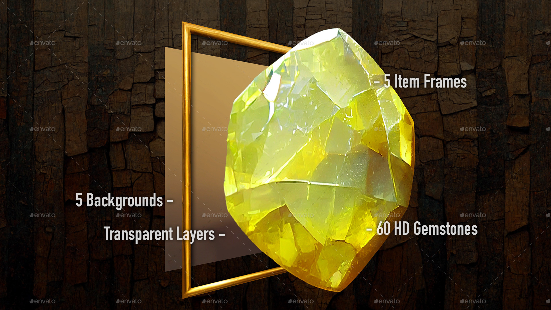 Gemstones, Game Assets | GraphicRiver