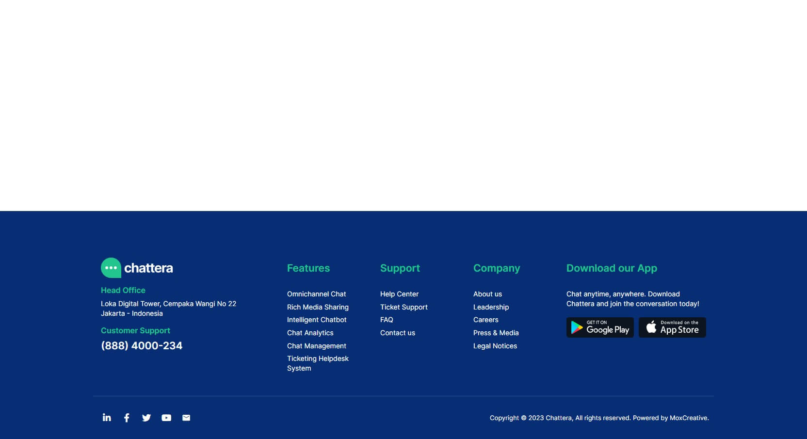 Chattera - Saas & Chat Service Company Elementor Kit by moxcreative