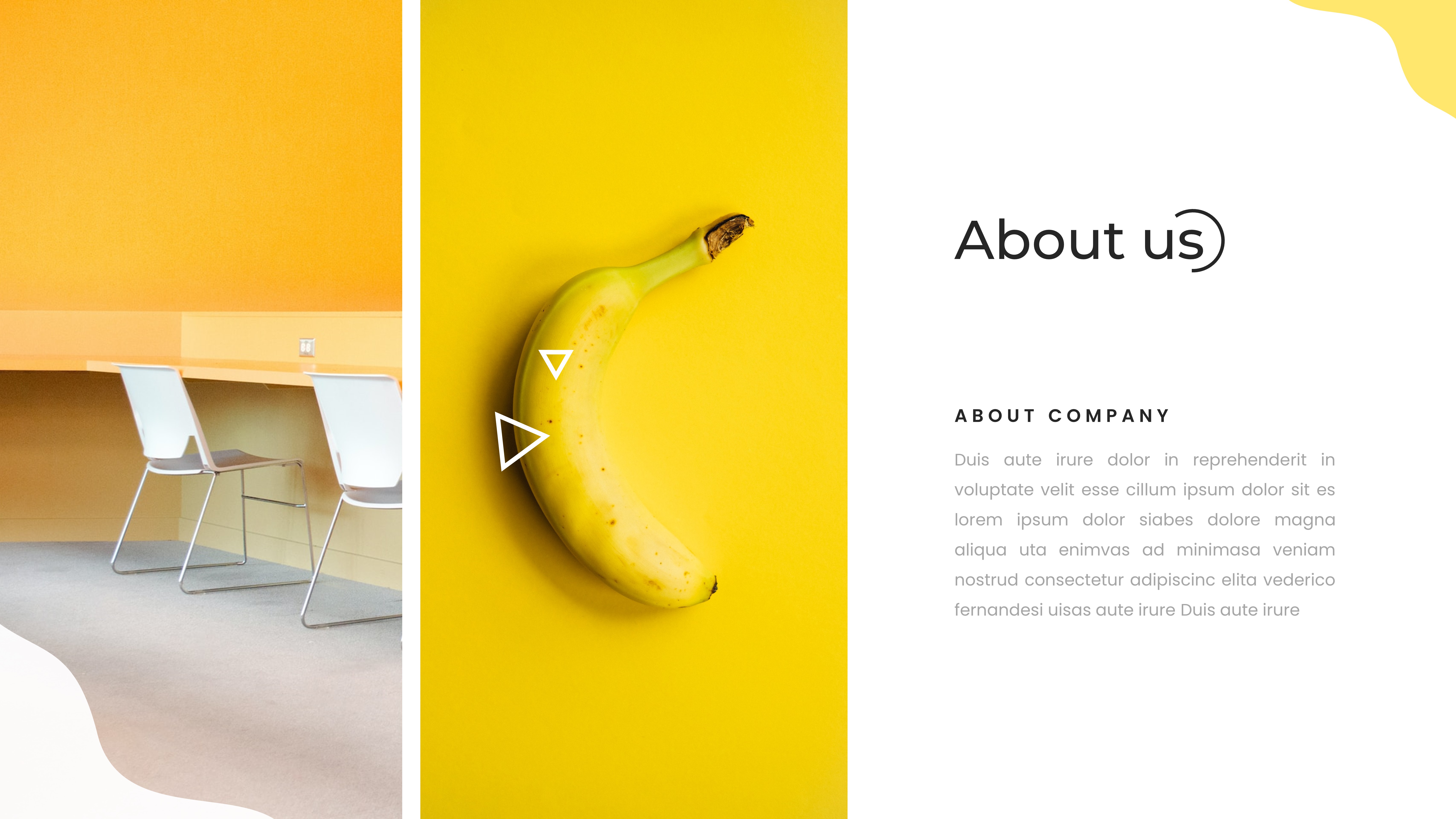 Banana – Creative Business Powerpoint Template, Presentation Templates