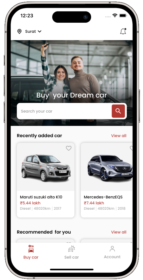 Car Buy & Sell App Template in Flutter | Multi Language | CarMax by camelcasetechnology