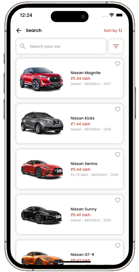 Car Buy & Sell App Template in Flutter | Multi Language | CarMax by camelcasetechnology