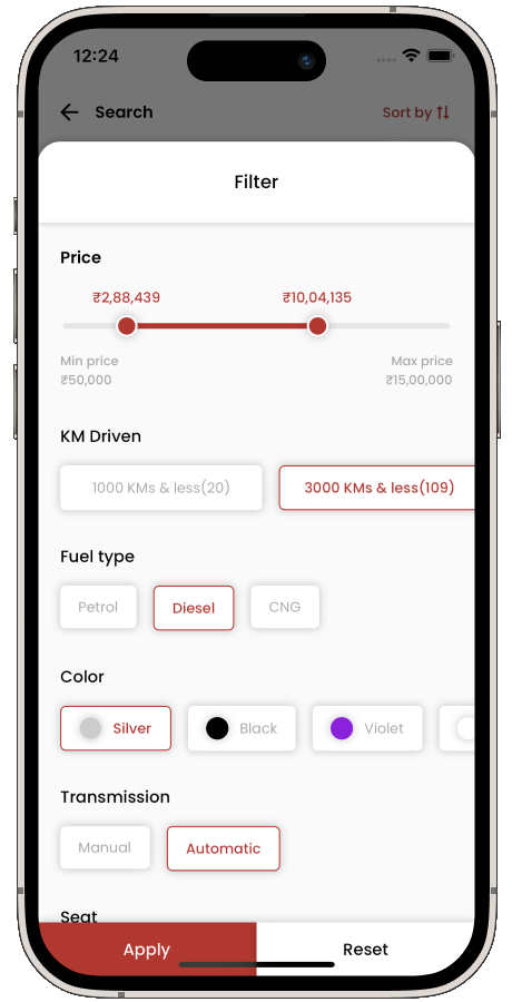 Car Buy & Sell App Template in Flutter | Multi Language | CarMax by ...