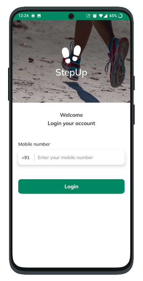 Step Counter And Calories Tracker App Template In React Native Stepup Multi Language By