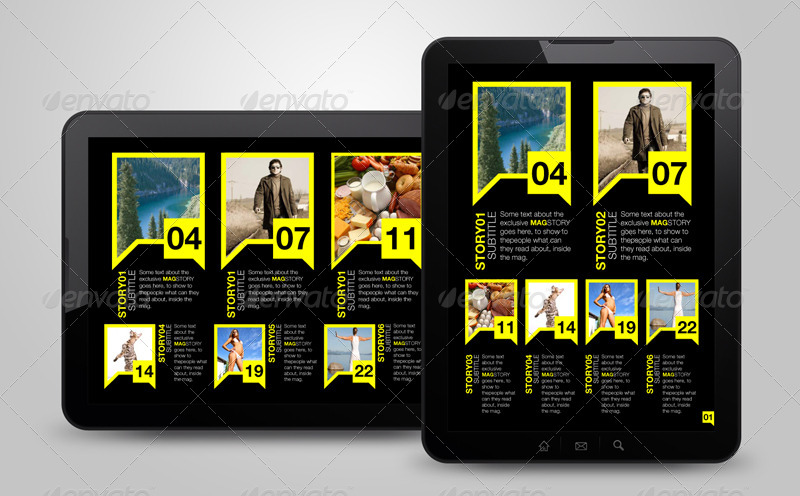 Newmag Tablet Magazine Template, ePublishing | GraphicRiver