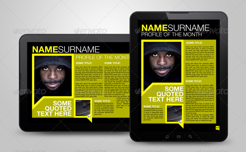 Newmag Tablet Magazine Template, ePublishing | GraphicRiver