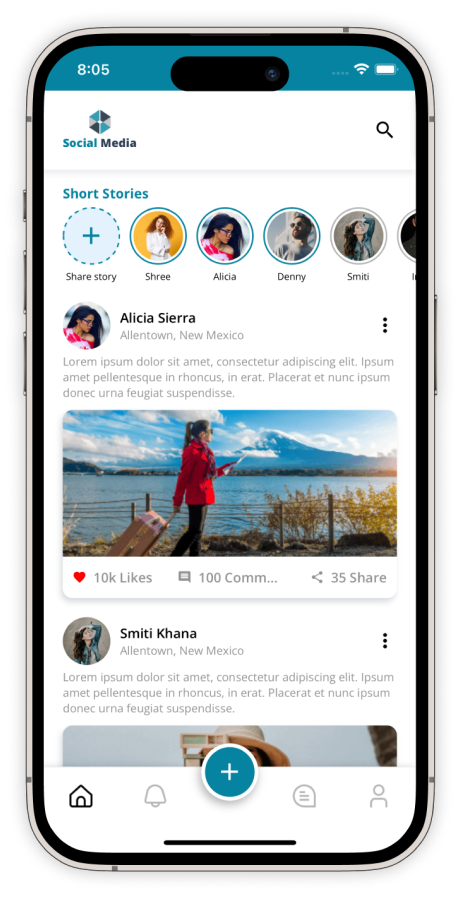 Instagram Clone App Template in React Native CLI | Social sharing & Video sharing app ...
