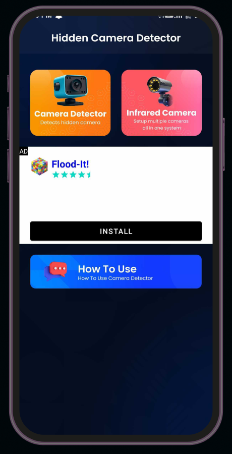 Hidden Camera Detector - CCTV Finder - Spy Camera Detector - Camera ...