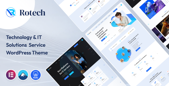 Rotech - Technology & IT Solutions WordPress Theme by techsometimes