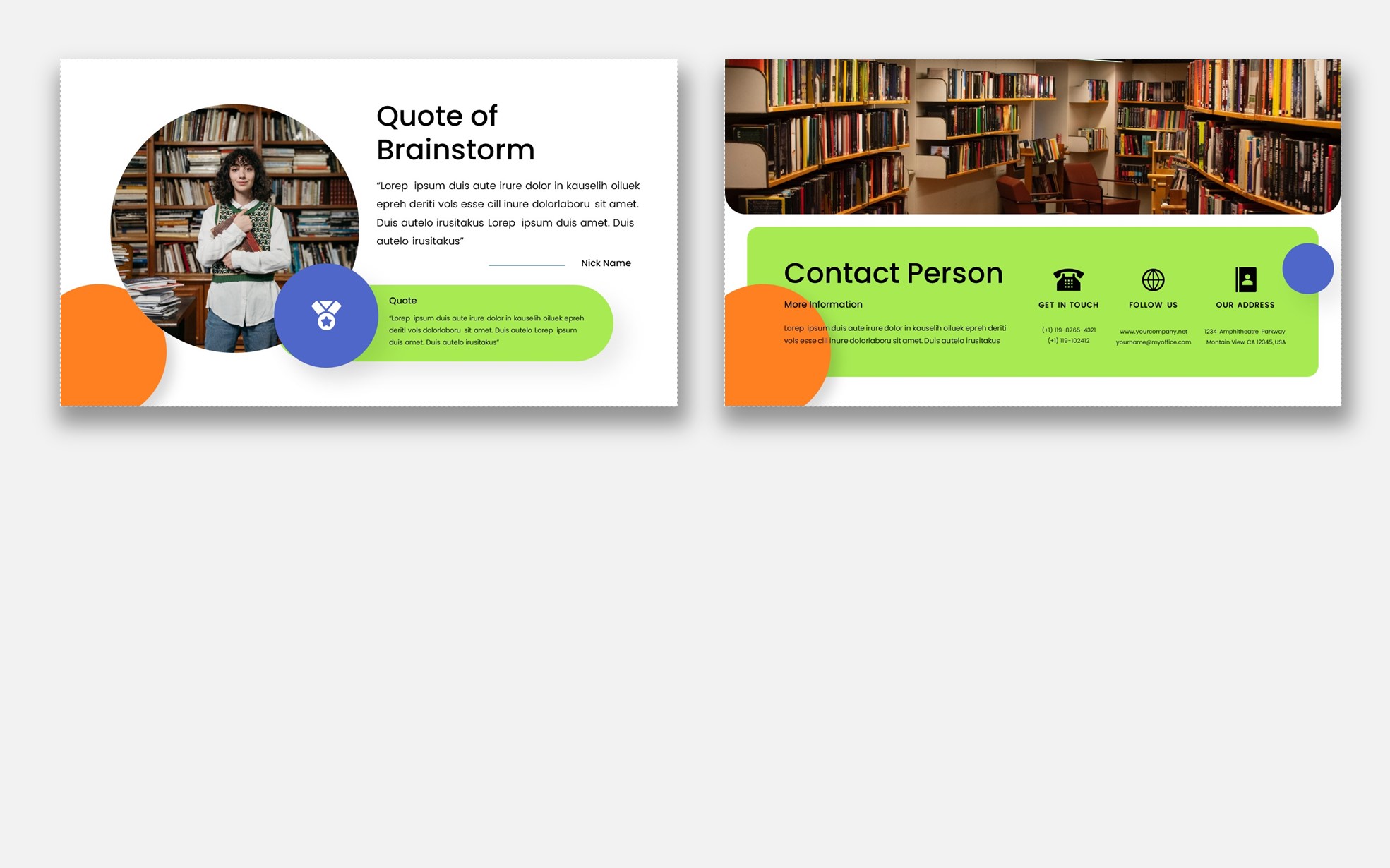 Brainstrom - Education PowerPoint Template, Presentation Templates