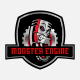 Monster Engine - Automotive logo Template, Logo Templates | GraphicRiver