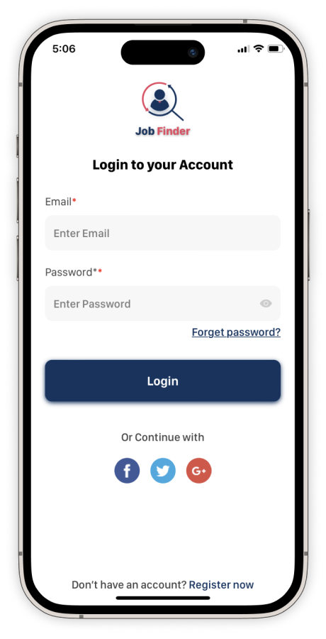 Job Classifieds App in Ionic | Job Finding App| Recruitment Portal Job ...