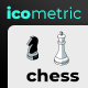 Icometric - Chess Icons, Icons | GraphicRiver