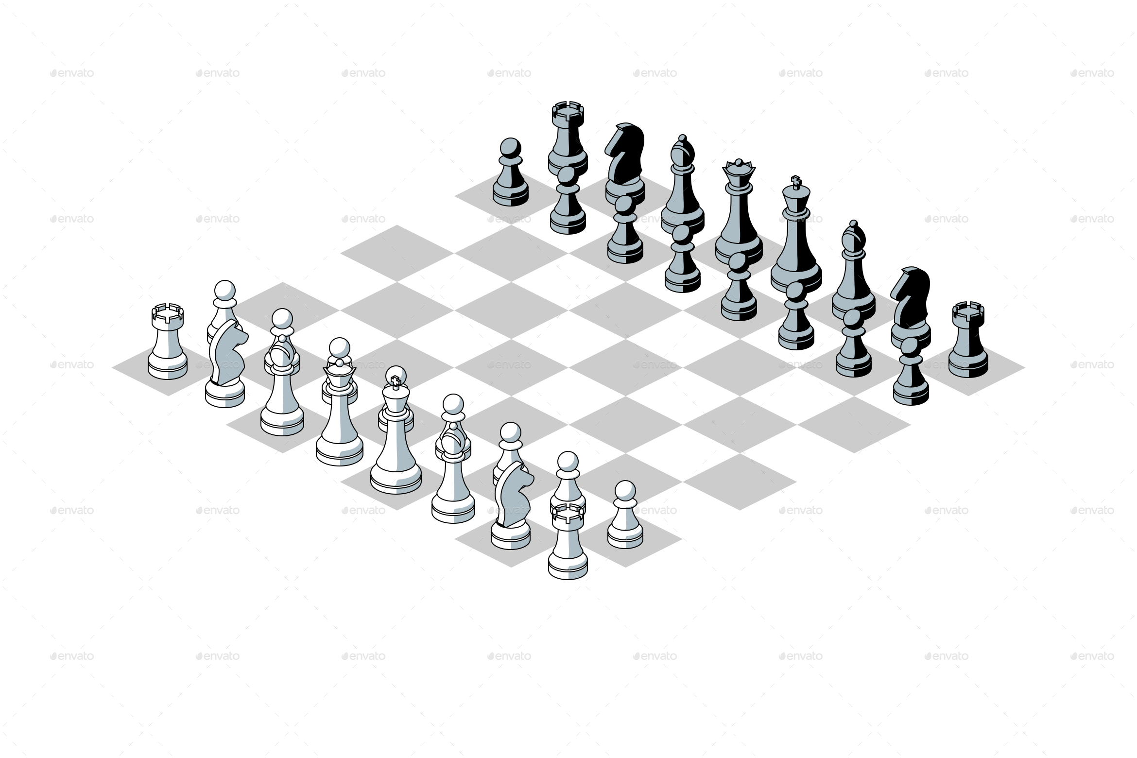 Icometric - Chess Icons, Icons | GraphicRiver