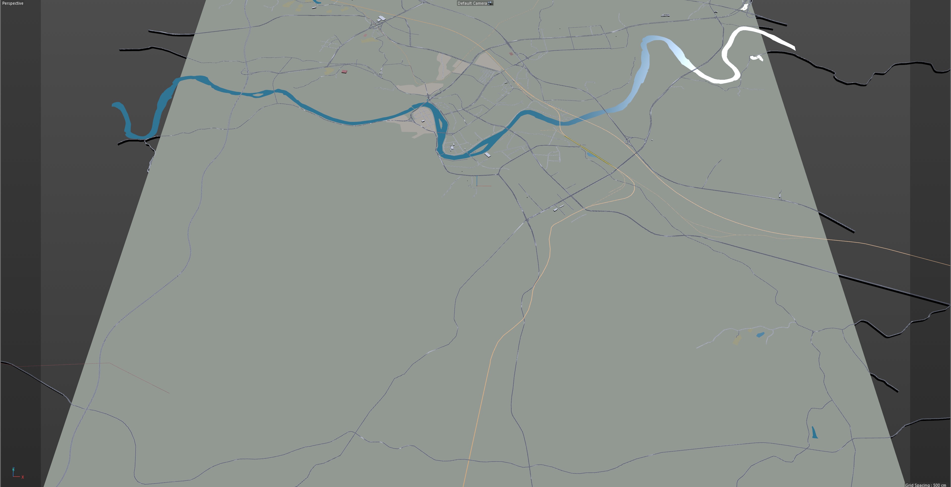 Liling city Zhuzhou Hunan China 3d model 15km by TurboCG | 3DOcean