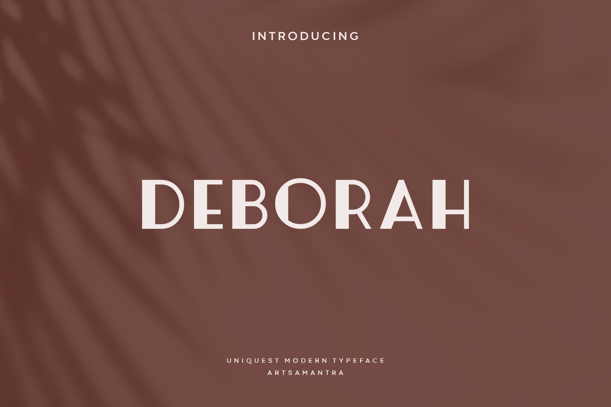 Deborah - Modern Display Typeface, Fonts | GraphicRiver
