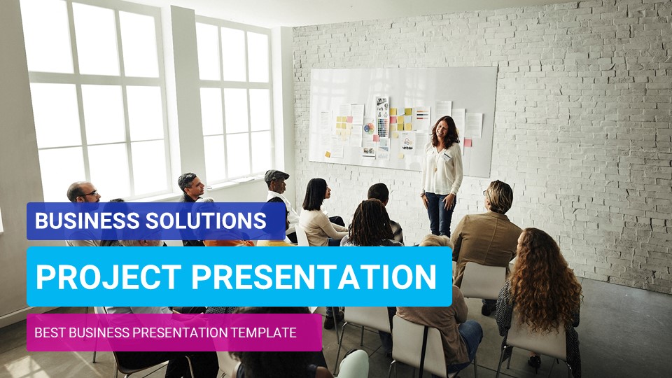 Project Status PowerPoint Presentation Template, Presentation Templates