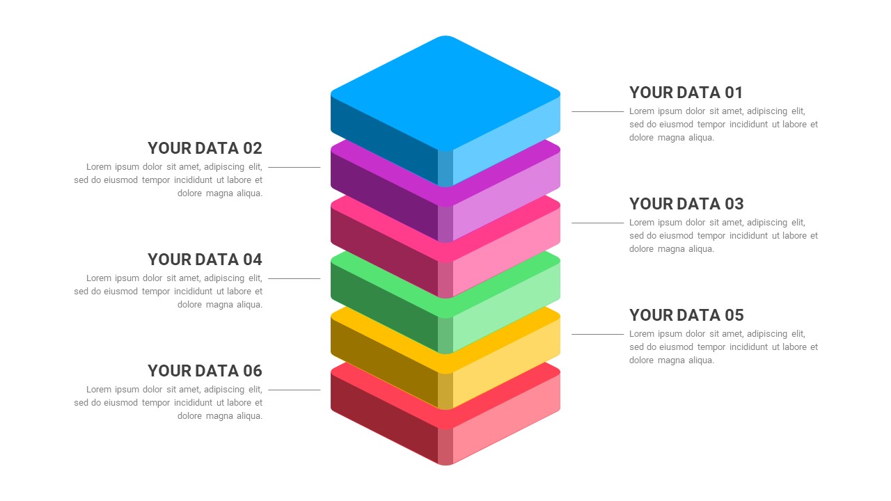 3D Layers Infographics PowerPoint Template Designs, Presentation Templates
