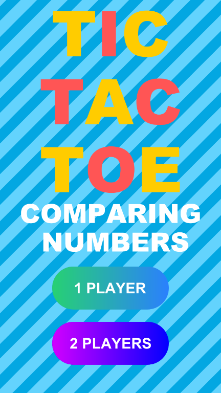 Tic Tac Toe - Comparing Numbers | Html5 Game | Construct 2/3 by NubiaStudio