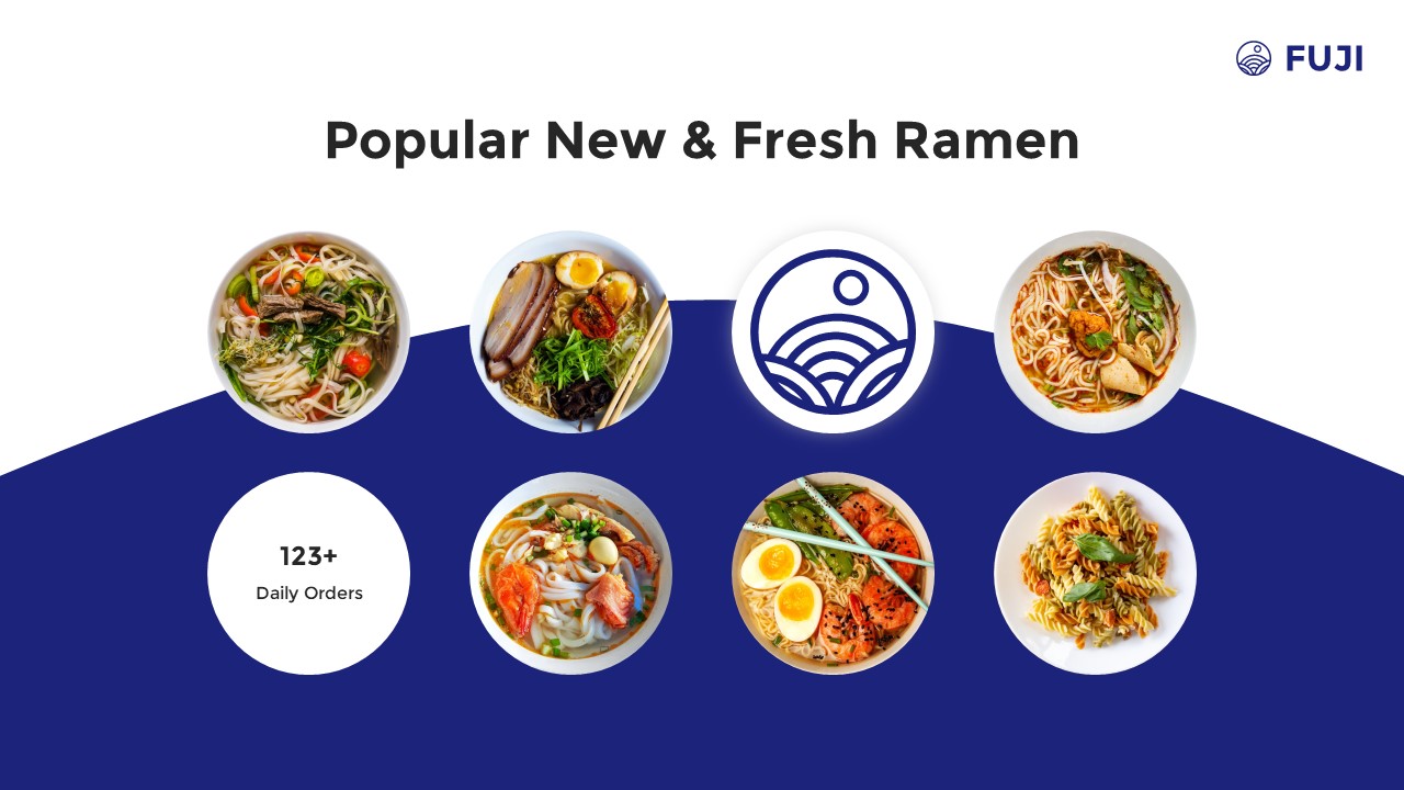 Fuji Ramen - Ramen & Pasta Restaurant PowerPoint Template, Presentation ...
