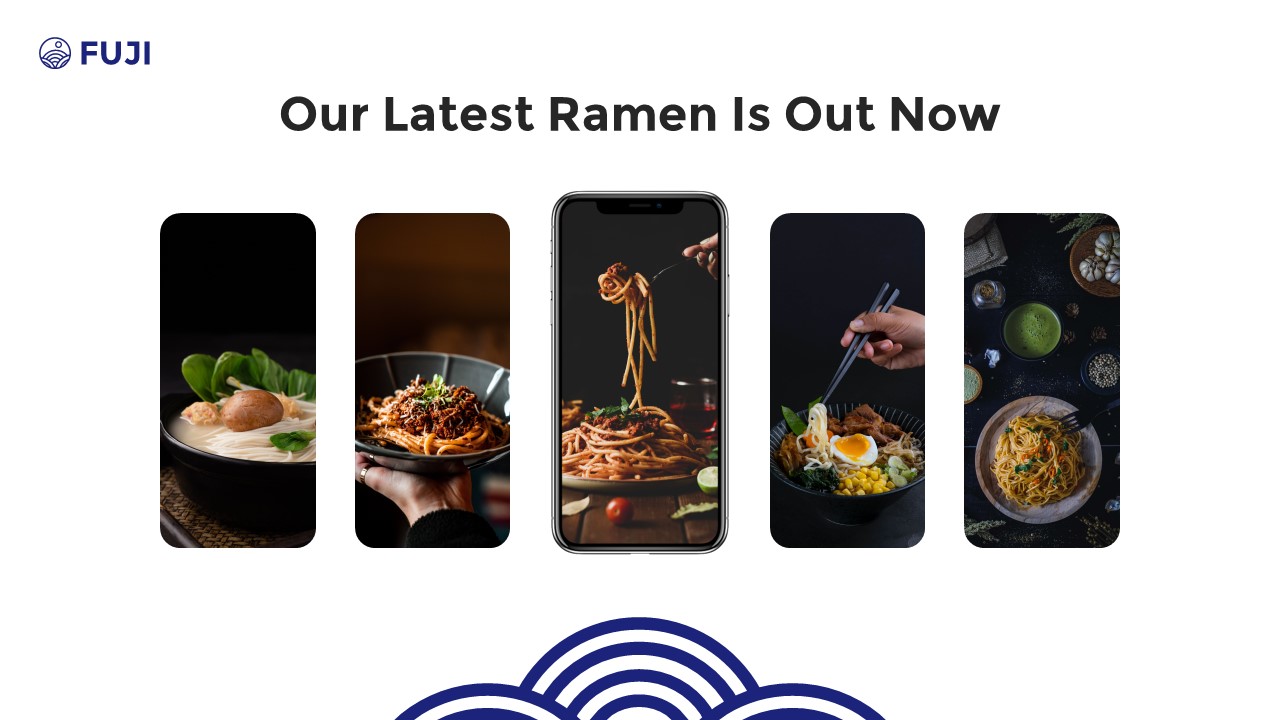 Fuji Ramen - Ramen & Pasta Restaurant PowerPoint Template, Presentation ...