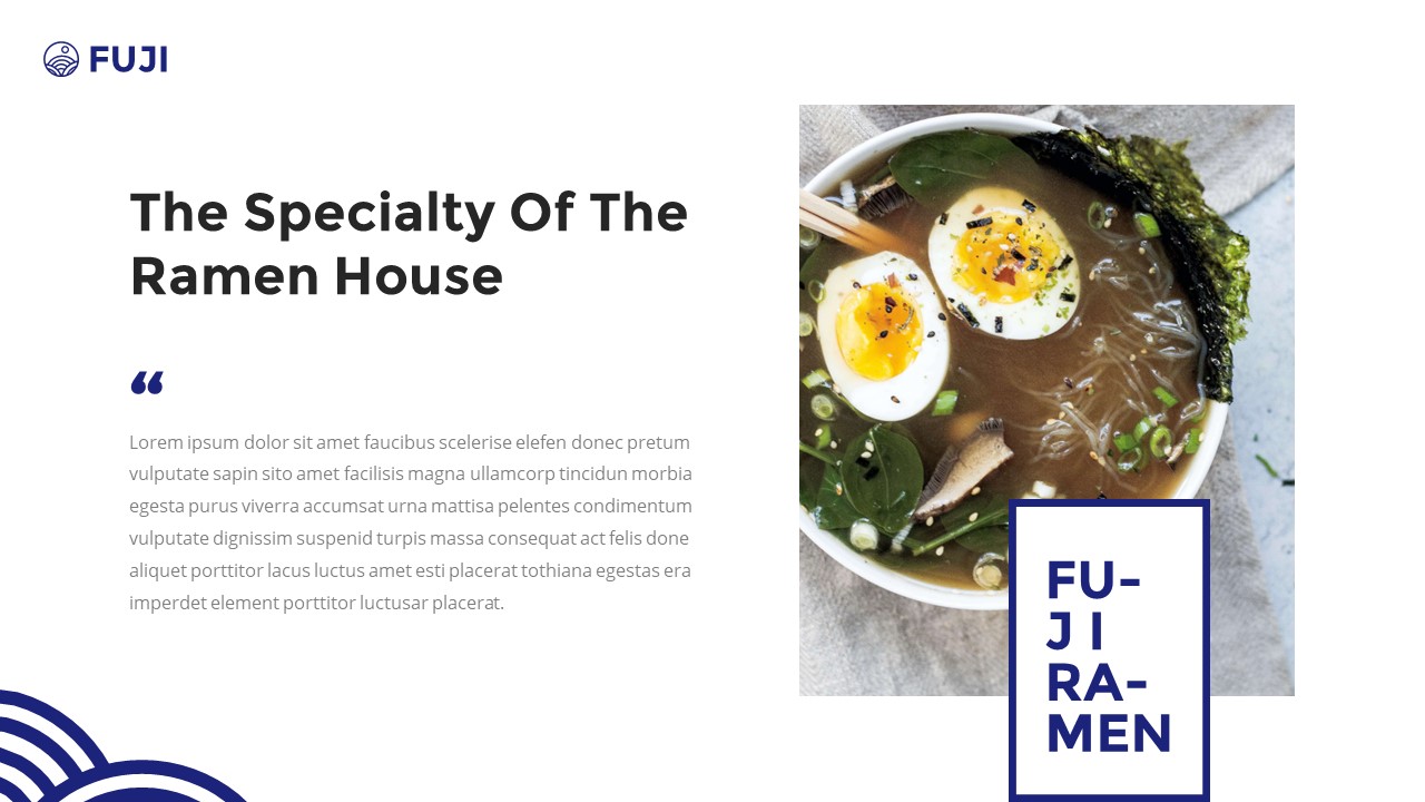 Fuji Ramen - Ramen & Pasta Restaurant Google Slides Template ...