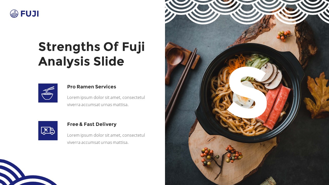 Fuji Ramen - Ramen & Pasta Restaurant Google Slides Template ...