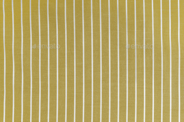 Yellow White Striped Fabric Texture Background With Copy Space Stock ...