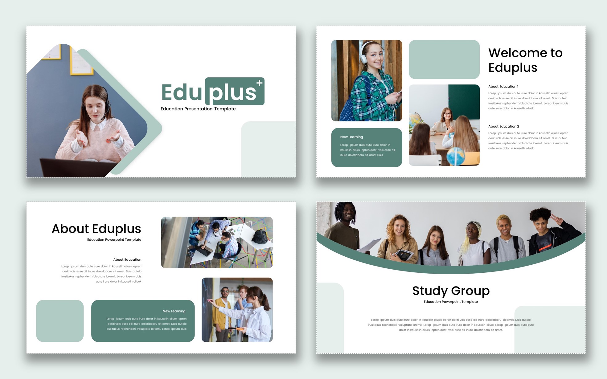 Eduplus - Education PowerPoint Template, Presentation Templates ...