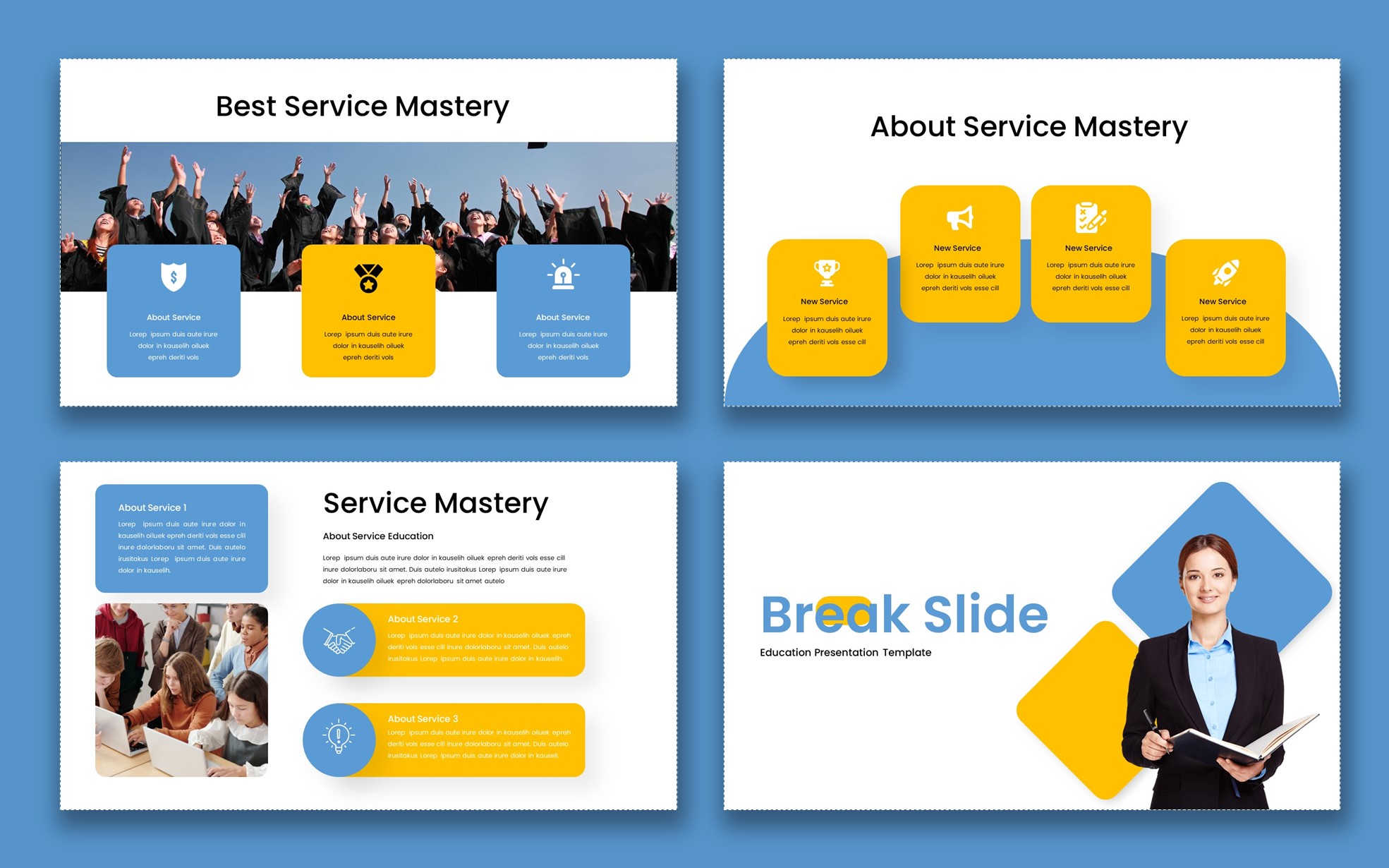 Mastery - Education PowerPoint Template, Presentation Templates ...