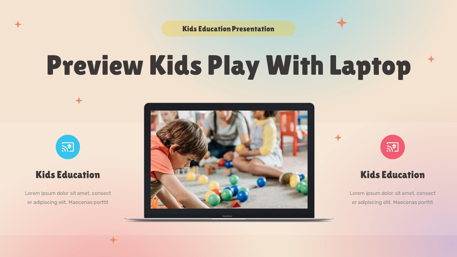 Kids Play - Kids Education Google Slides Template by Enative | GraphicRiver