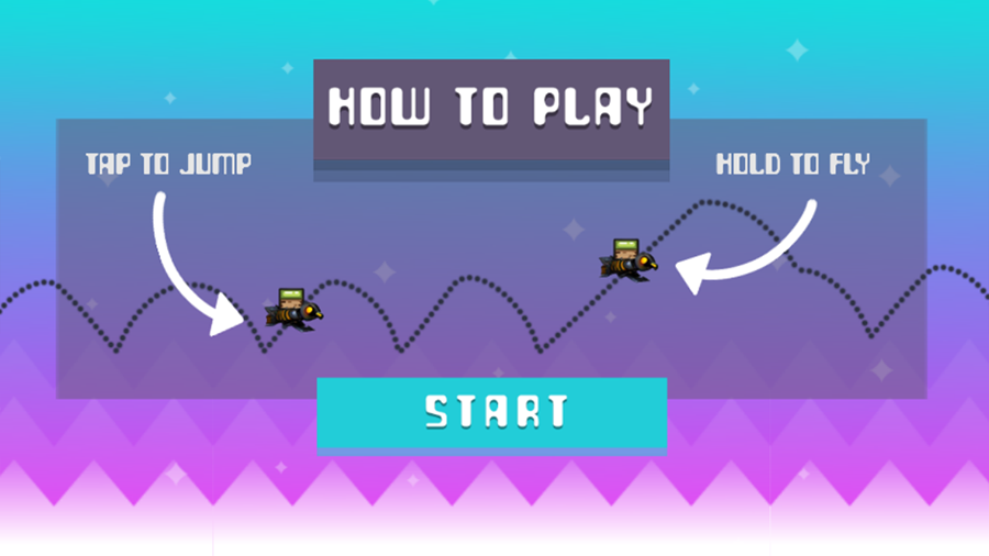 Wave Rider Game Template by hobiron | CodeCanyon