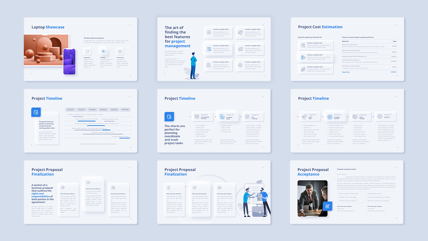 Proposal PowerPoint Template, Presentation Templates | GraphicRiver