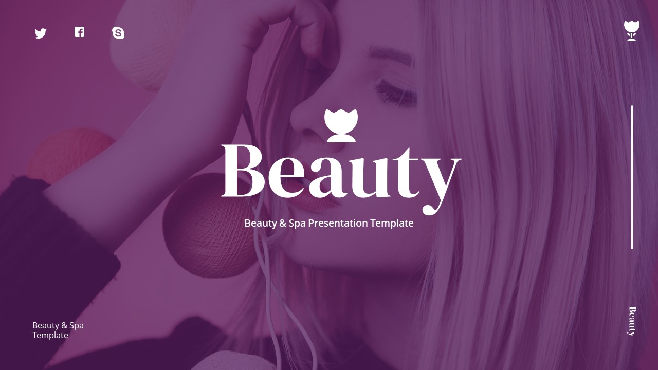 Beauty - Cosmetics Powerpoint Template, Presentation Templates ...