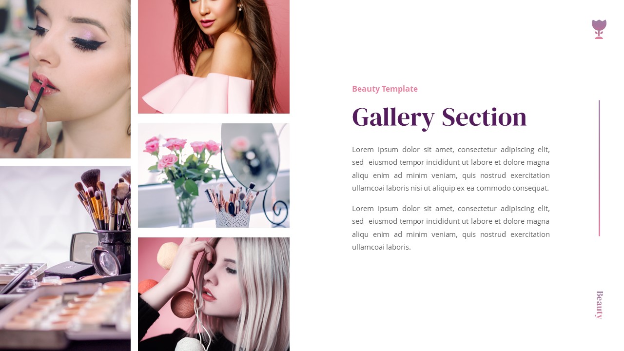 Beauty - Cosmetics Powerpoint Template, Presentation Templates ...